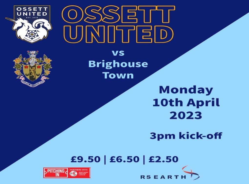 Ossett United v Brighouse Town | Northern Premier League | Brighouse ...