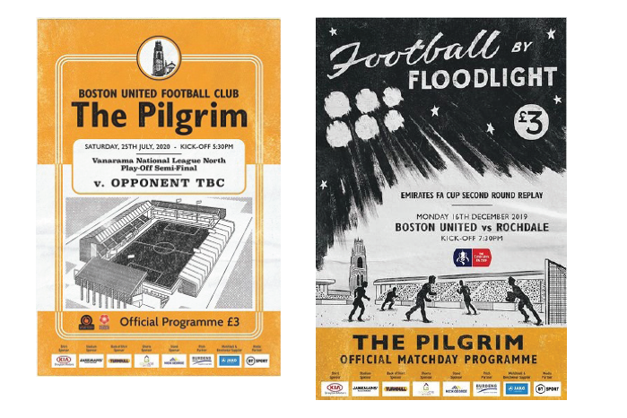 Match Programmes | Boston United FC Tickets
